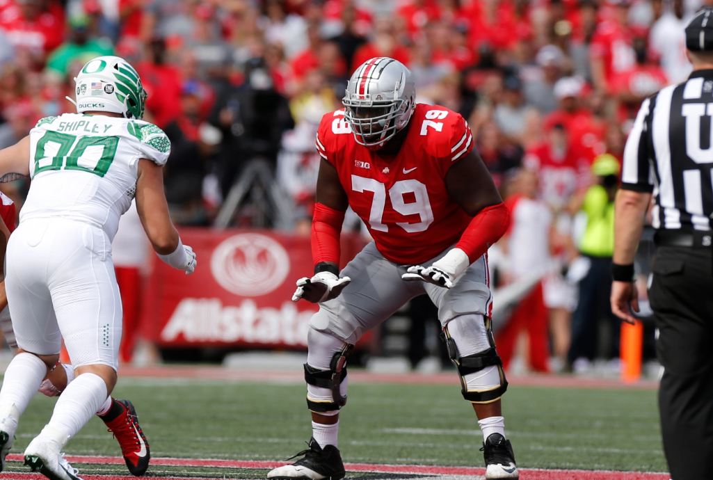 Ohio State's Dawand Jones Could Be Steelers Target On Day 2 Of the NFL ...