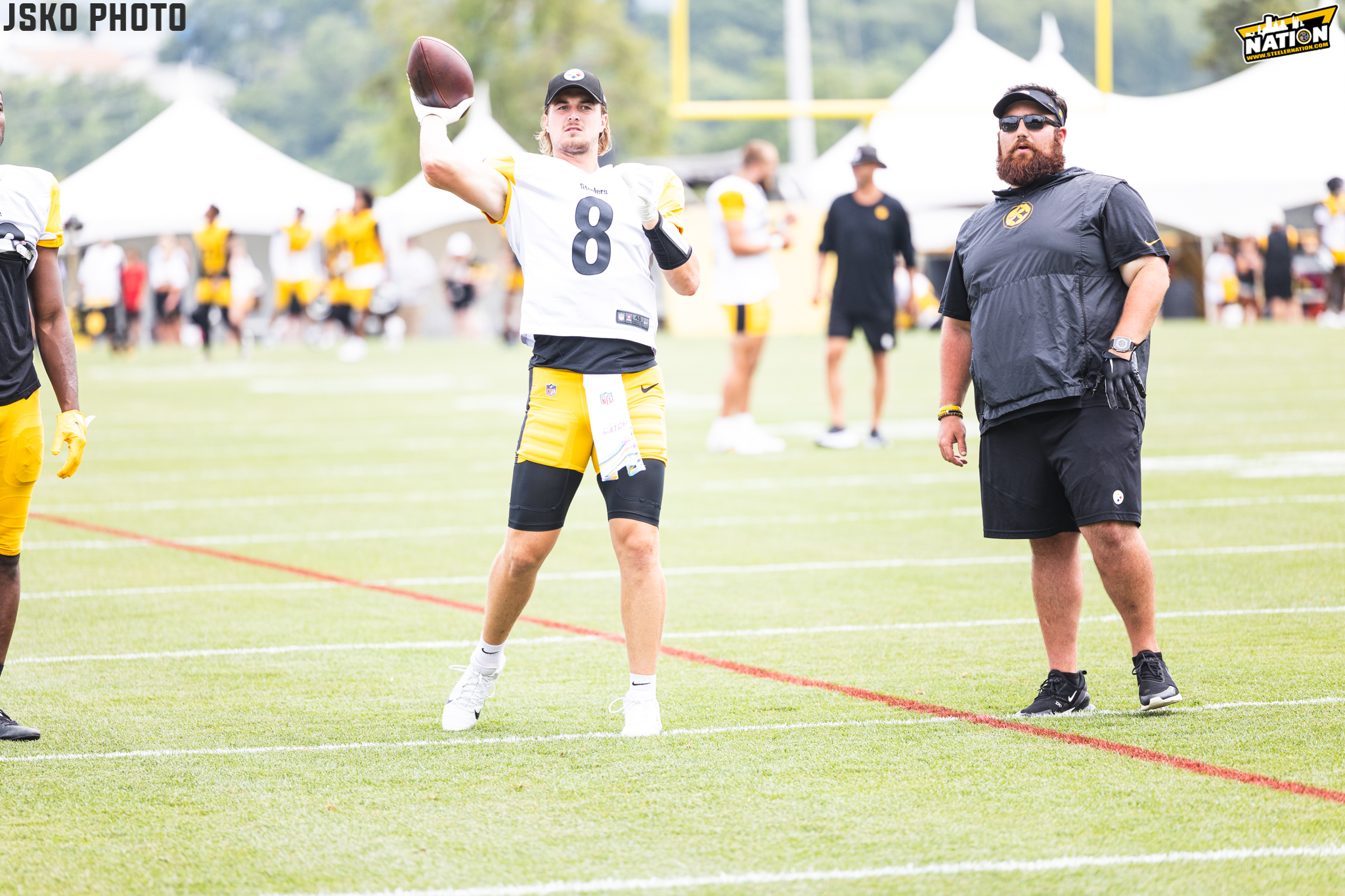 Steelers QB Kenny Pickett Near Perfect On Eye-Opening Drive That Ends ...