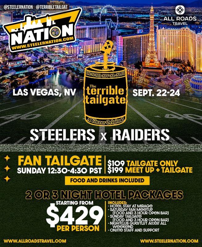 Steeler Nation And The Terrible Tailgate Ready For Massive Takeover Of ...