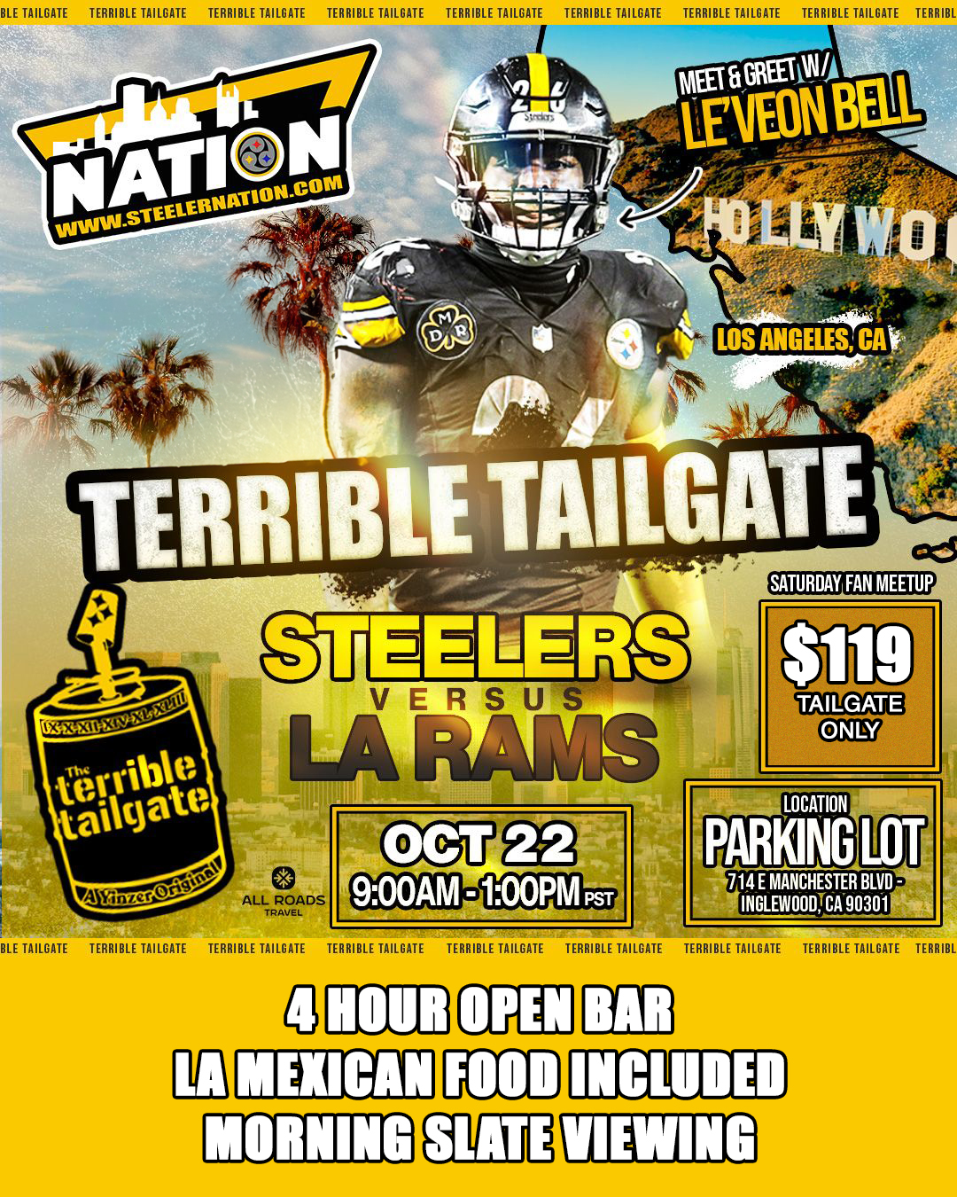 Steelers Fans Heading To Los Angeles? Come To The Biggest Tailgate In ...