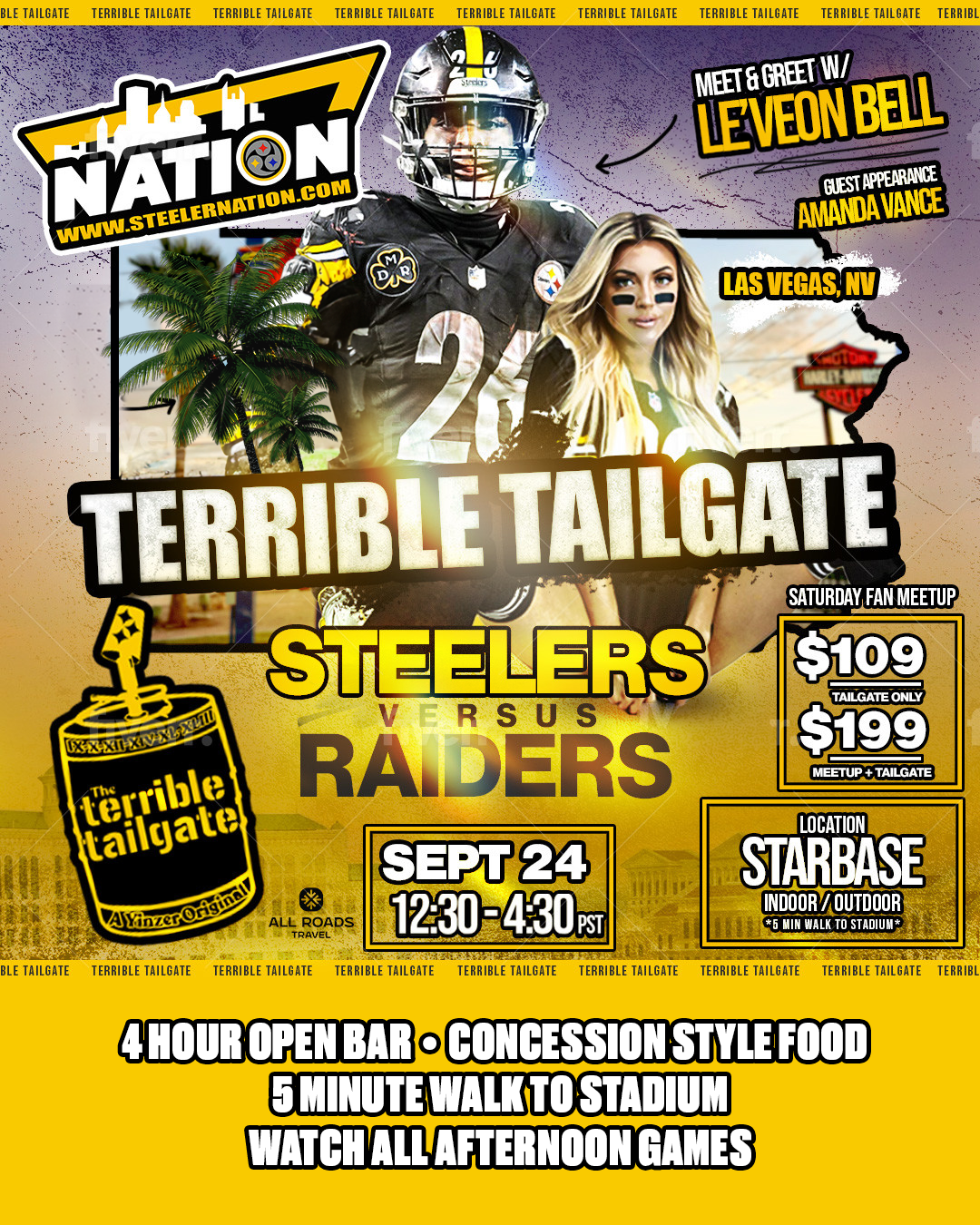 Steelers Fans Coming To Las Vegas! Absolutely Get To The Terrible ...