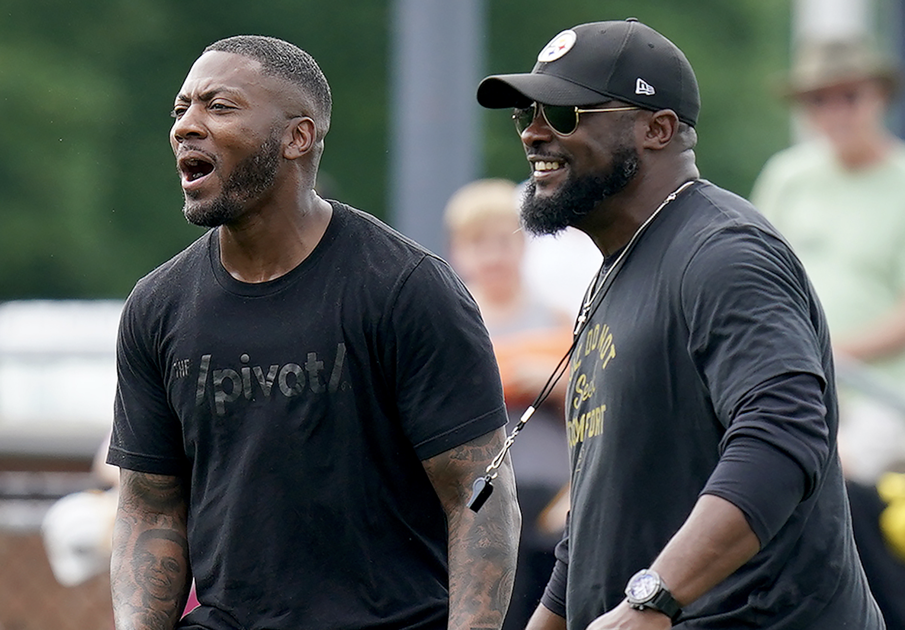 Steelers' Mike Tomlin Tells Ryan Clark Hilarious Story About Feeling Bad For Notre Dame Players ...