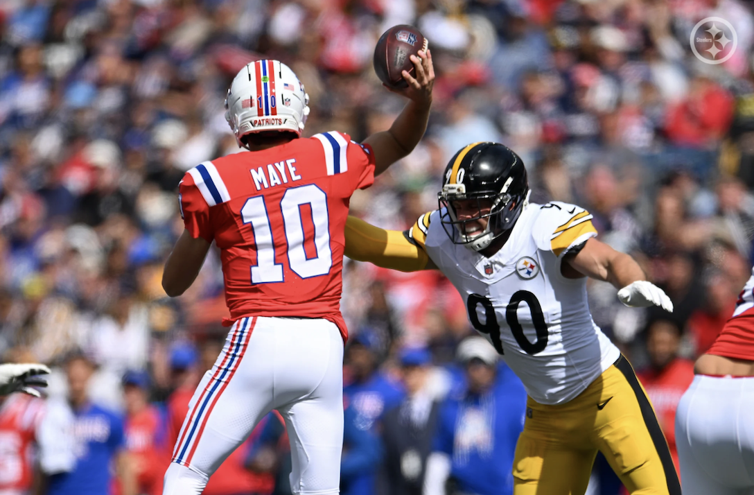 Steelers' TJ Watt Exposes Patriots Quarterback Drake Maye For Massive ...