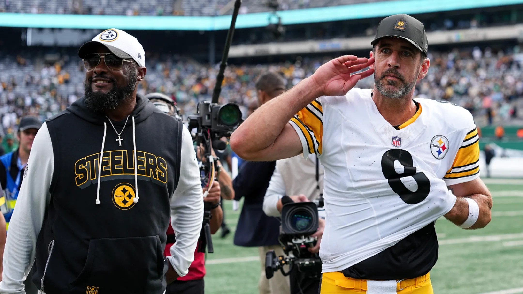Steelers' Aaron Rodgers Makes It Clear He's Not Happy After Big Win