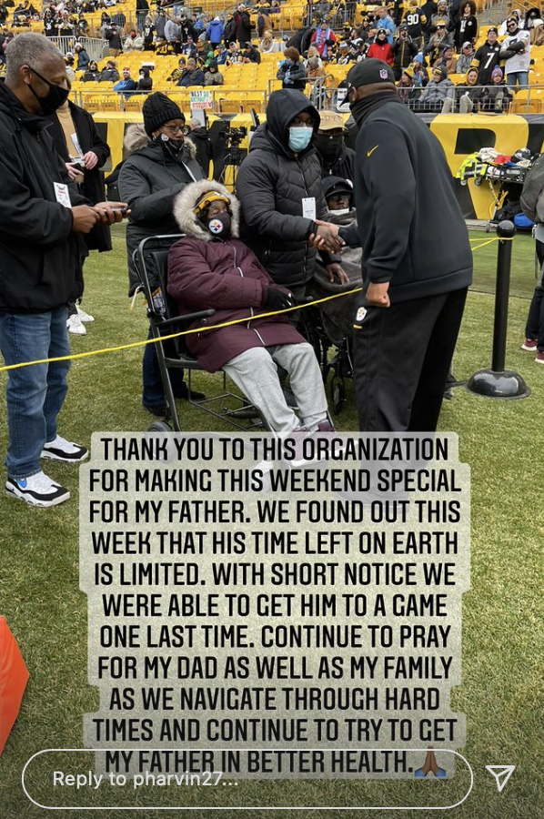 The Astounding Impact The Steelers Family Had On Pressley Harvin III ...