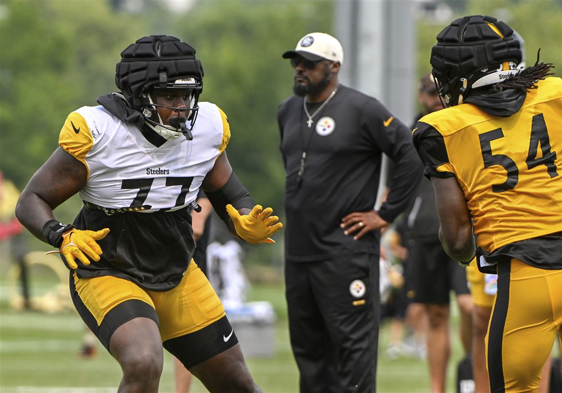 Steelers' Mike Tomlin Waiting To See Exactly Where Broderick Jones Will ...