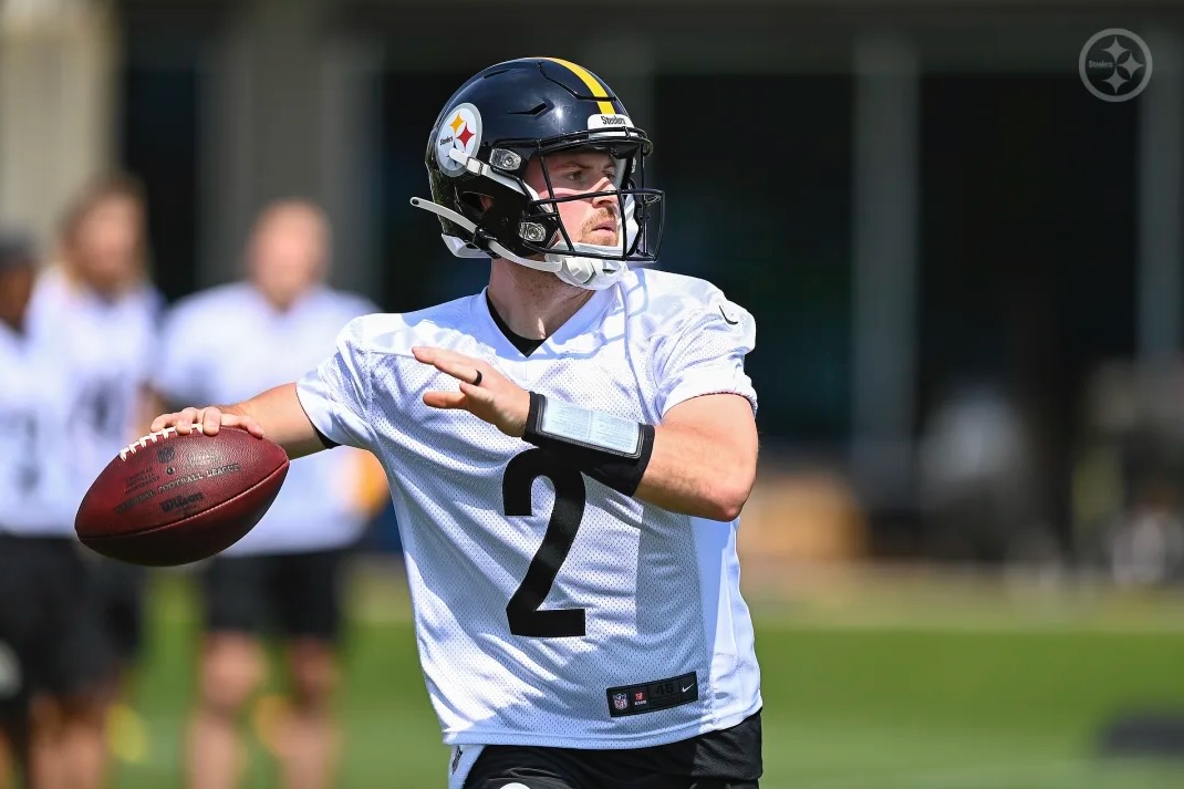 Steelers' Rookie Quarterback Tanner Morgan Super Excited To Compete ...
