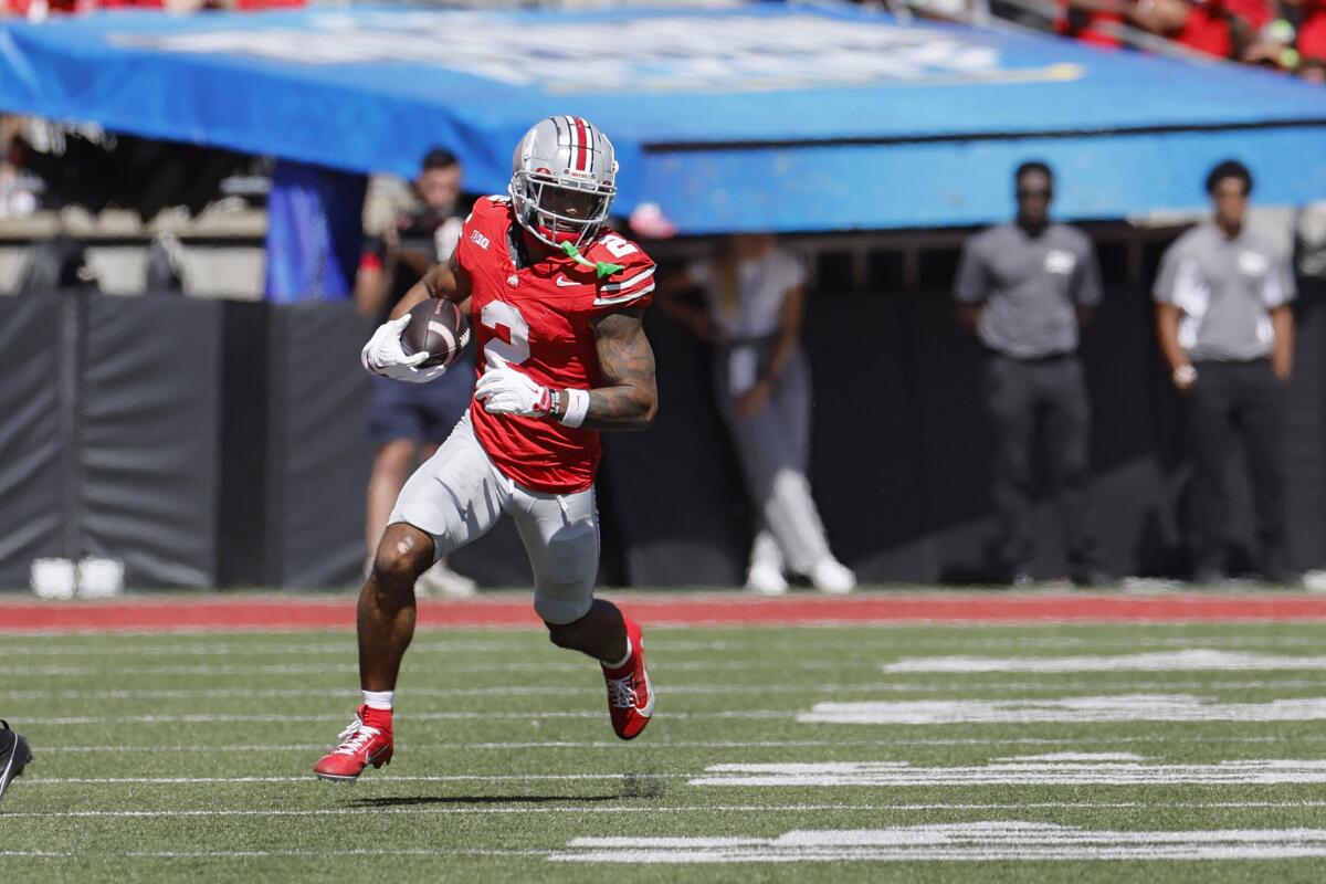 Steelers' 2025 NFL Draft Scouting Report On Great Ohio State WR Emeka Egbuka