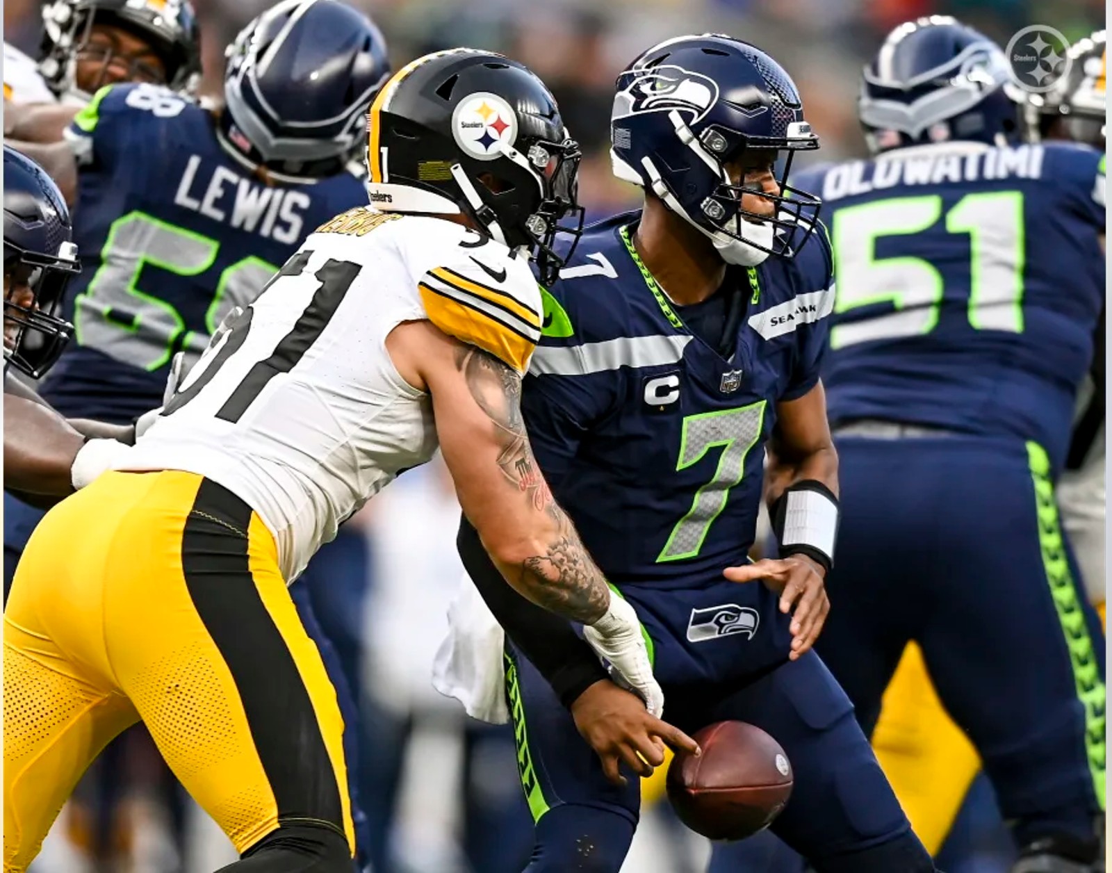 Steelers' Nick Herbig Learning From Legendary Edge Rusher James Harrison