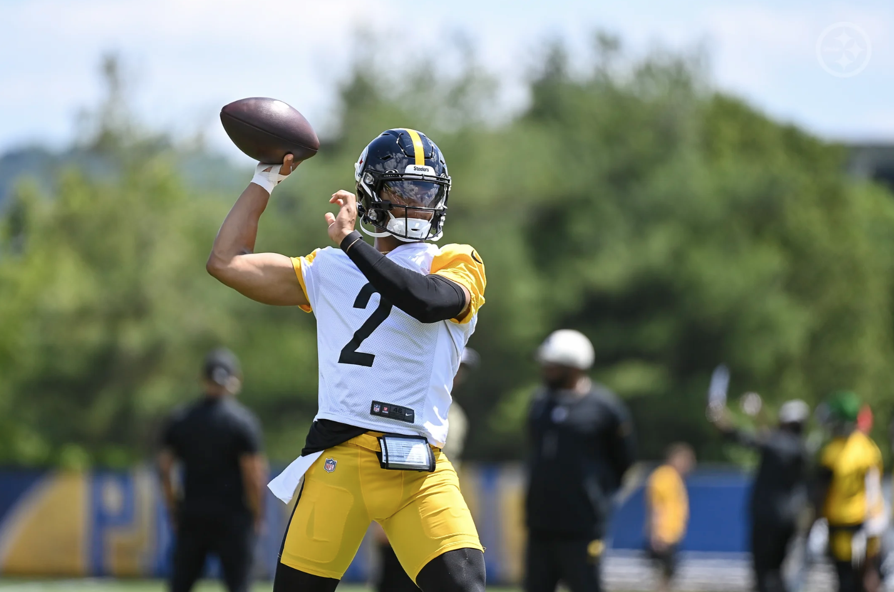 Steelers' Justin Fields Gets Honest About Possibility Of Taking On ...