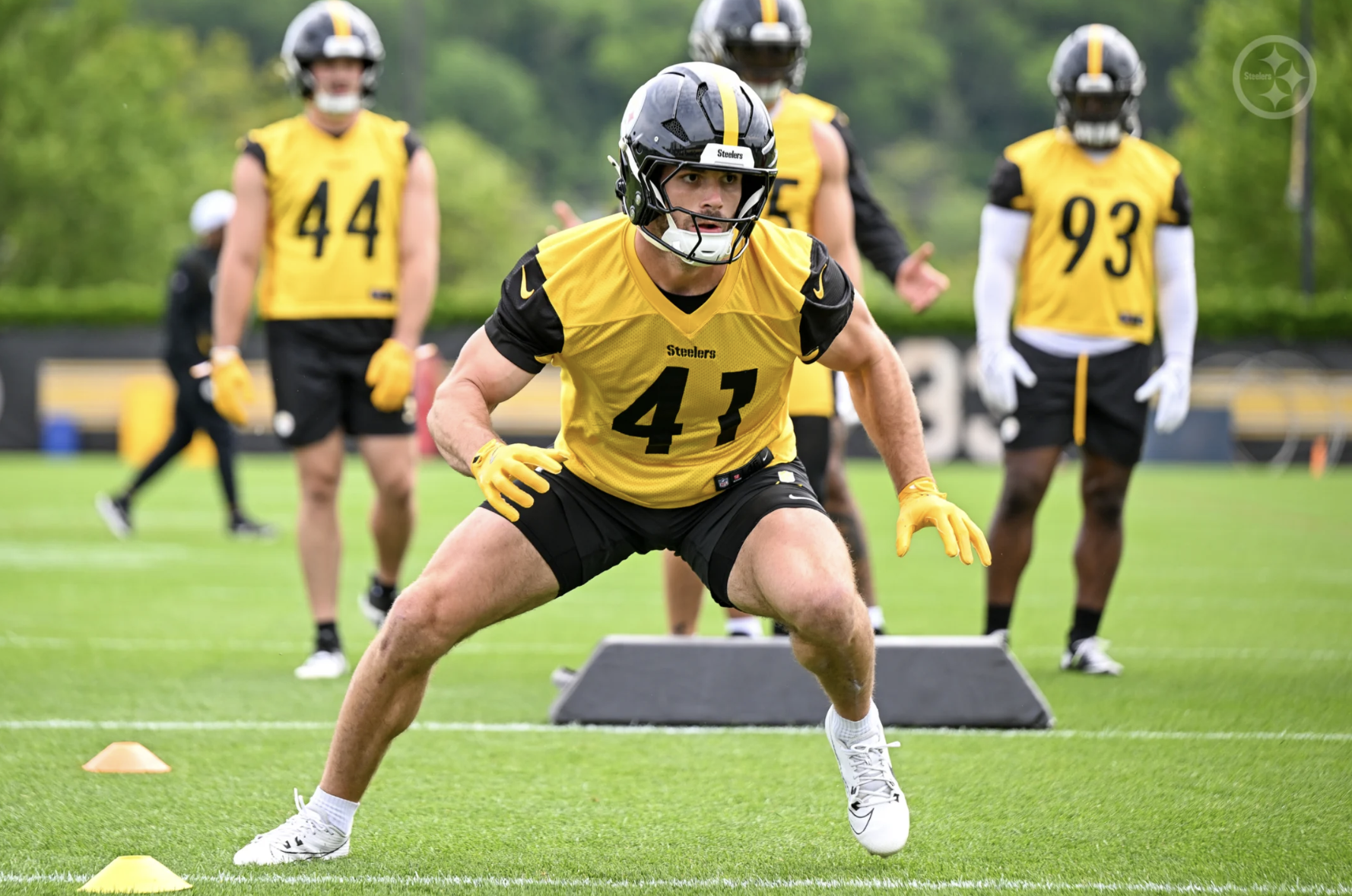Steelers' Payton Wilson Fires Off Hilarious Warning To Jaylen Warren