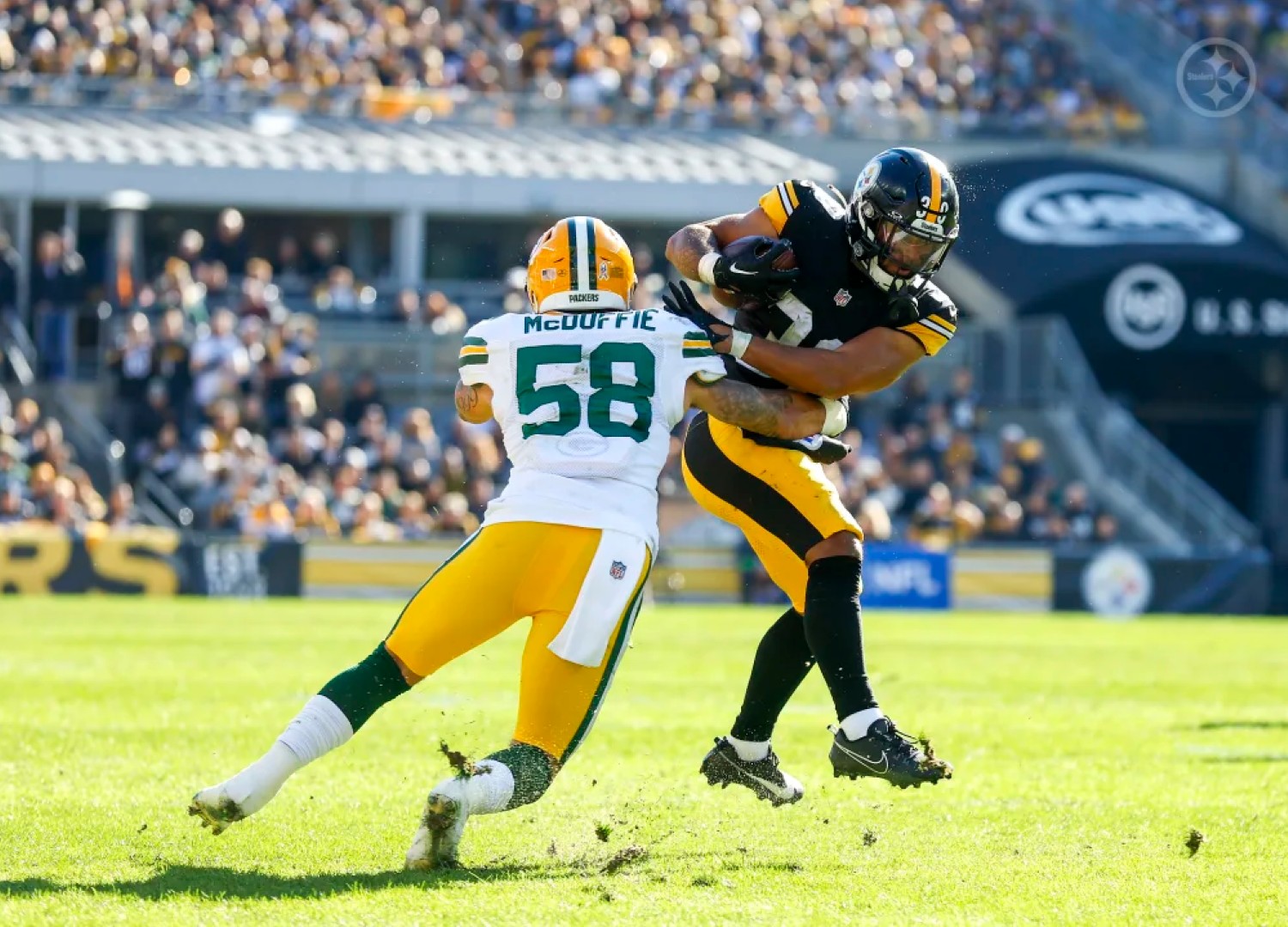 Steelers OC Eddie Faulkner Discusses Controversial Backfield Split ...