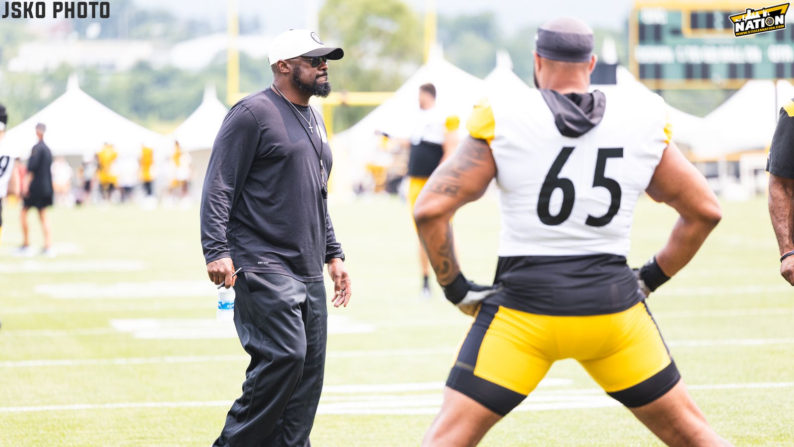 Steelers' Dan Moore Jr. Is "Head And Shoulders" Above Rookie Broderick ...