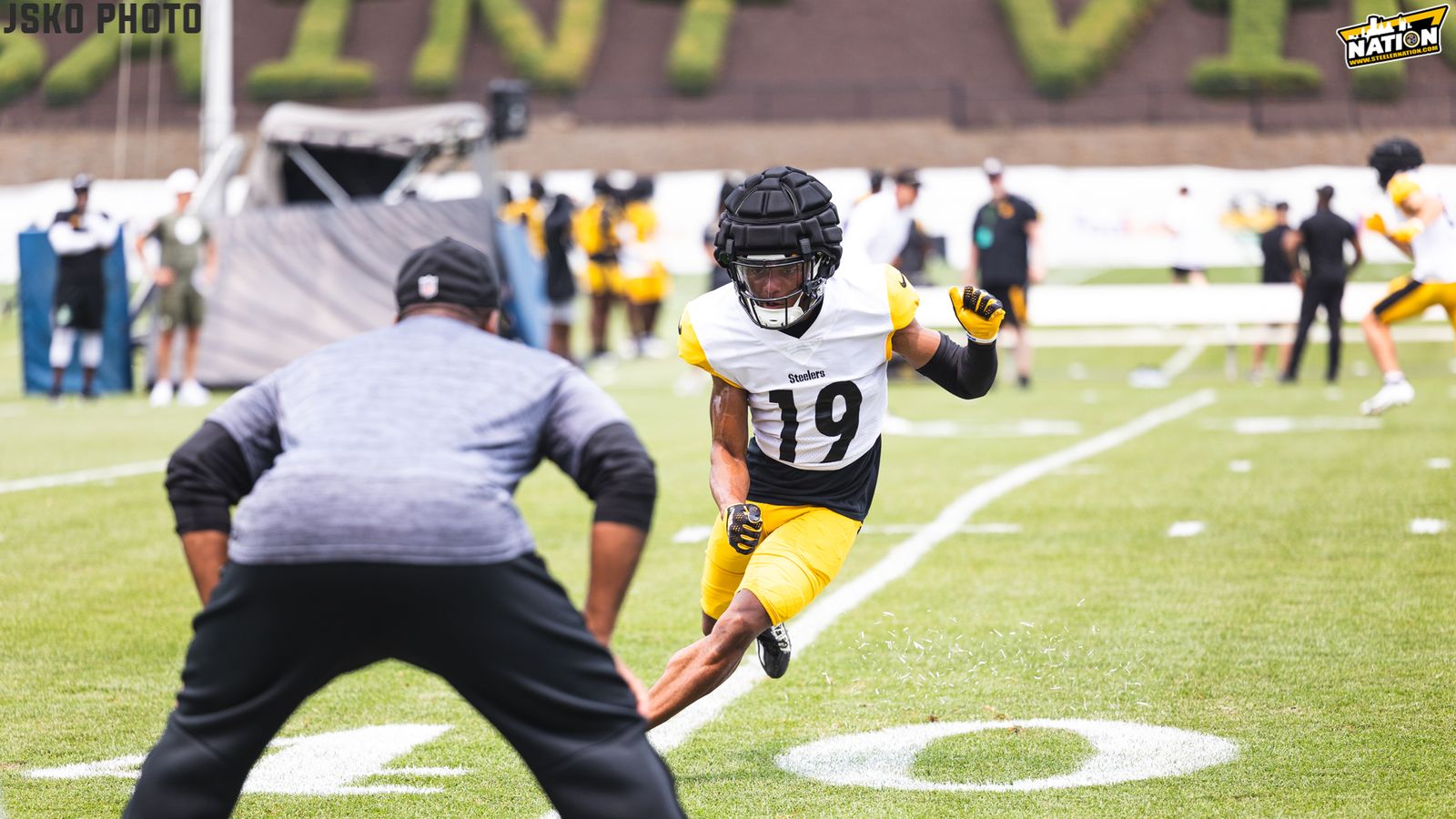 Steelers' Dynamic Speedster Calvin Austin III Can Be The Electric ...