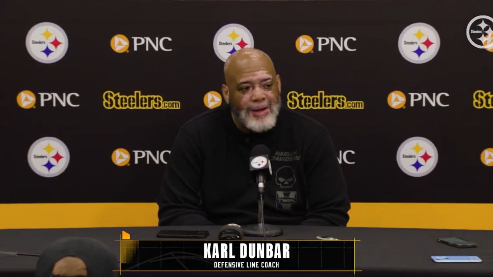 Steelers' DL Coach Karl Dunbar Has Strong Message For Both Rookie Linemen