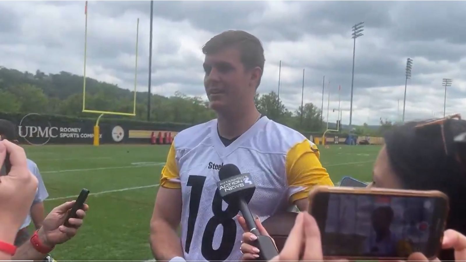 Steelers' Rookie Will Howard Is Already Making Massive Improvements In ...