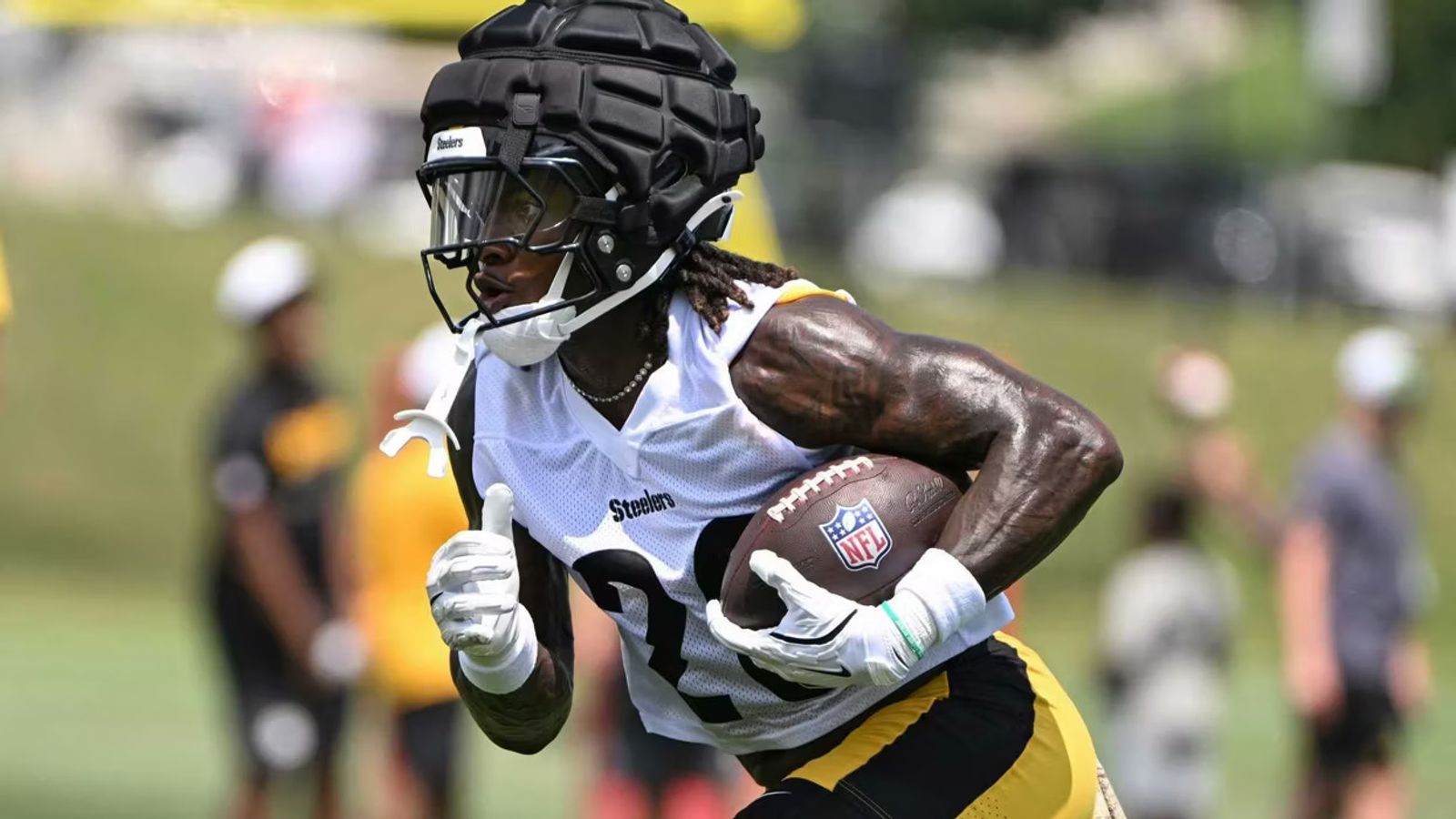 Steelers' Kaleb Johnson Sends Promising Message After Challenging ...