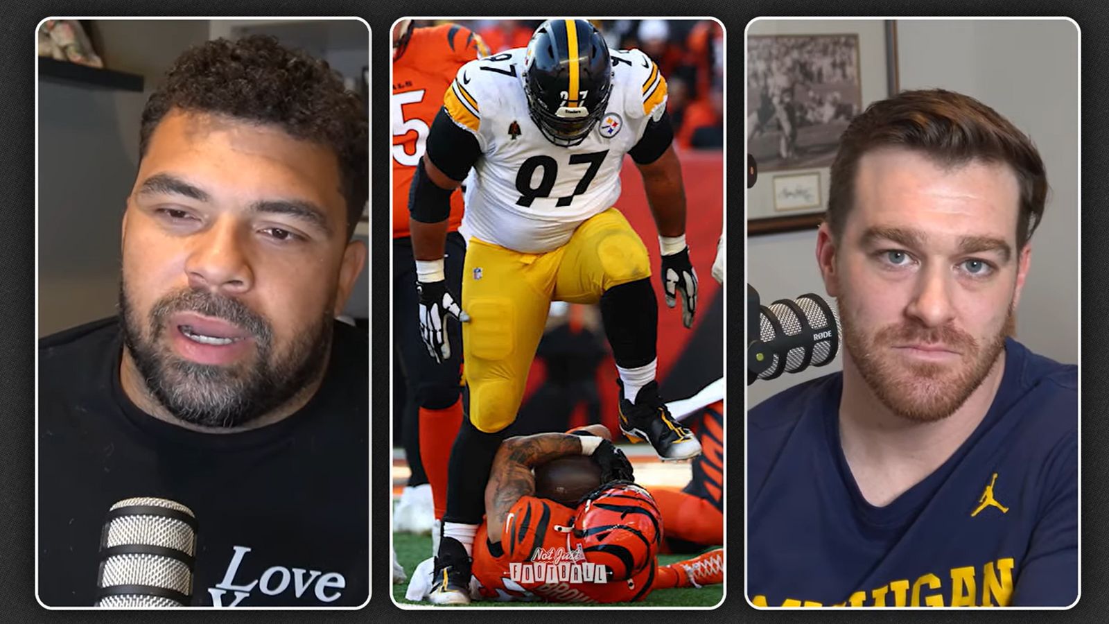 Steelers' Cameron Heyward Didn't Find Tremendous Hit On Chase Brown Shocking But Was Surprised ...