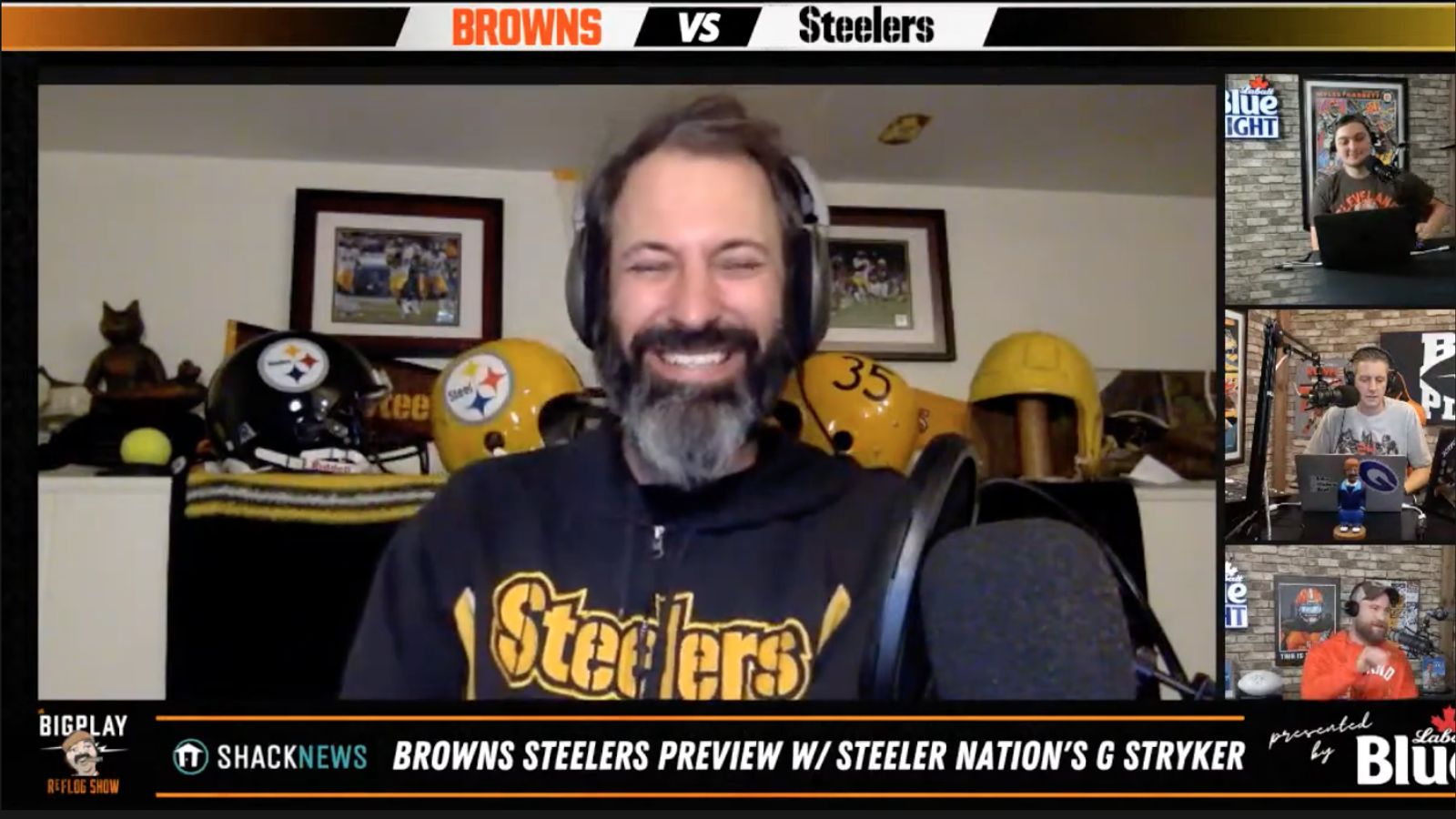 Steeler Nation Podcast Host Stryker Joins the Cleveland Browns Vidcast