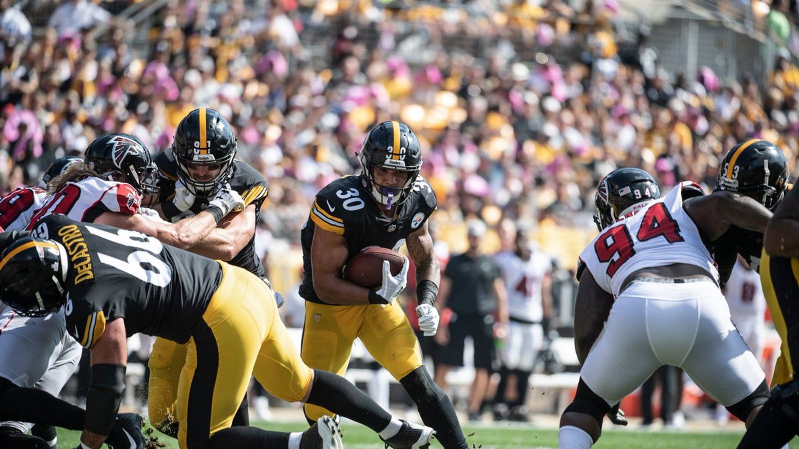 Pittsburgh Coasts to Victory Against the Struggling Falcons