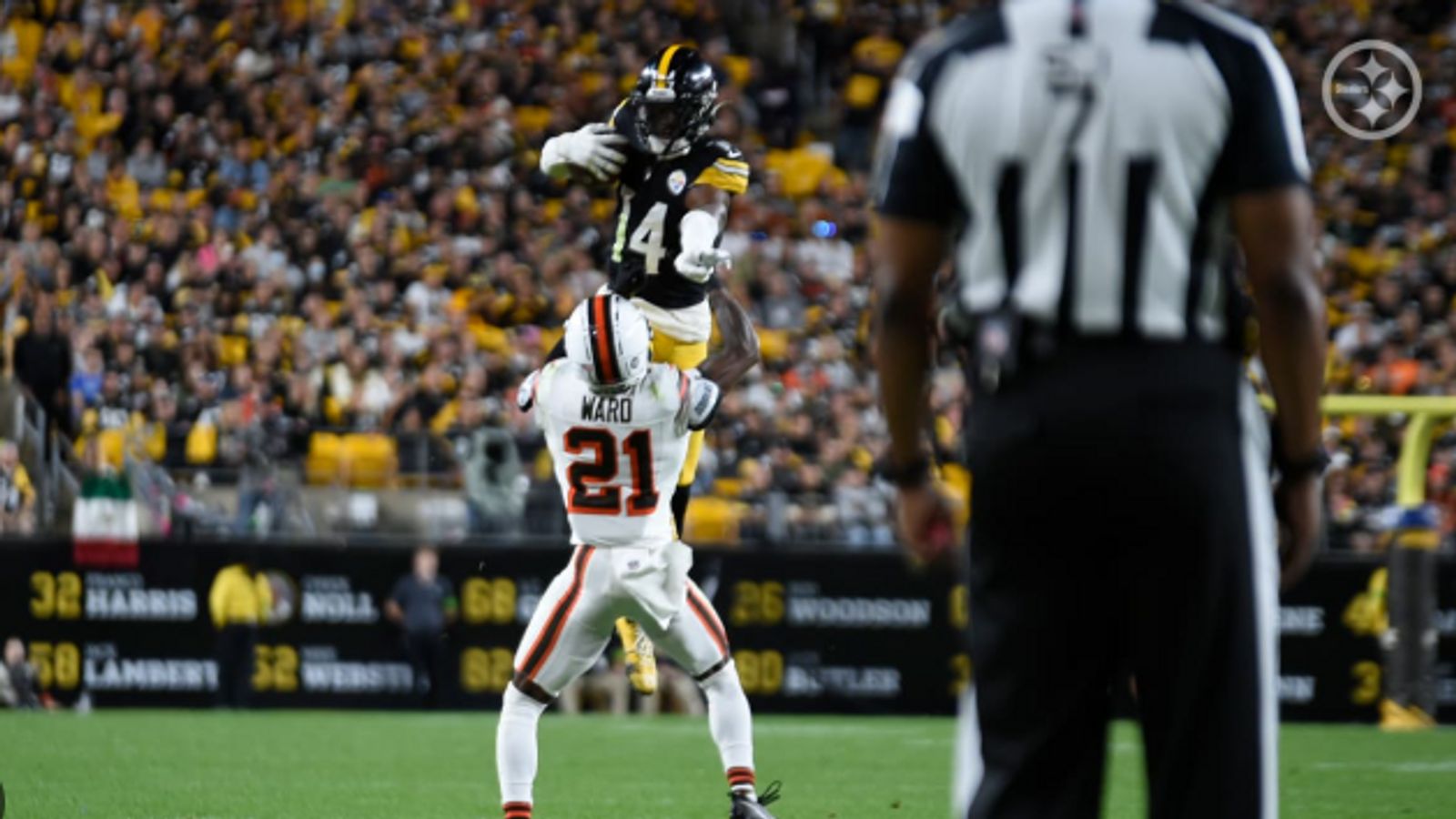 Steelers Continue To Watch The Cleveland Browns Collapse As Denzel Ward May Follow Myles Garrett