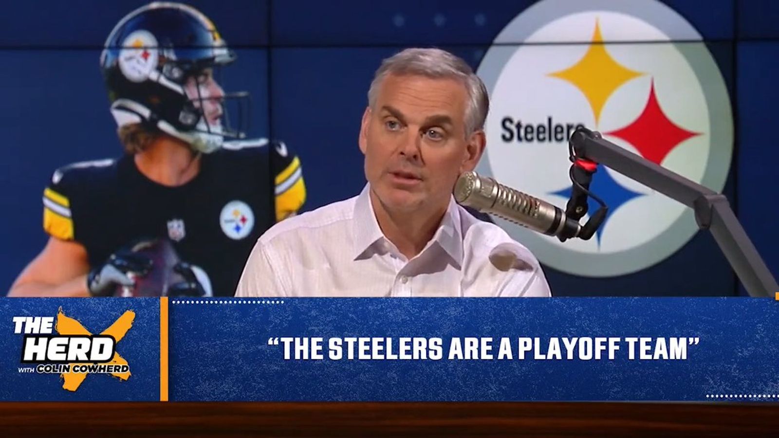 Colin Cowherd Hops On Steelers' Legitimate, Growing Hype Train For 2023