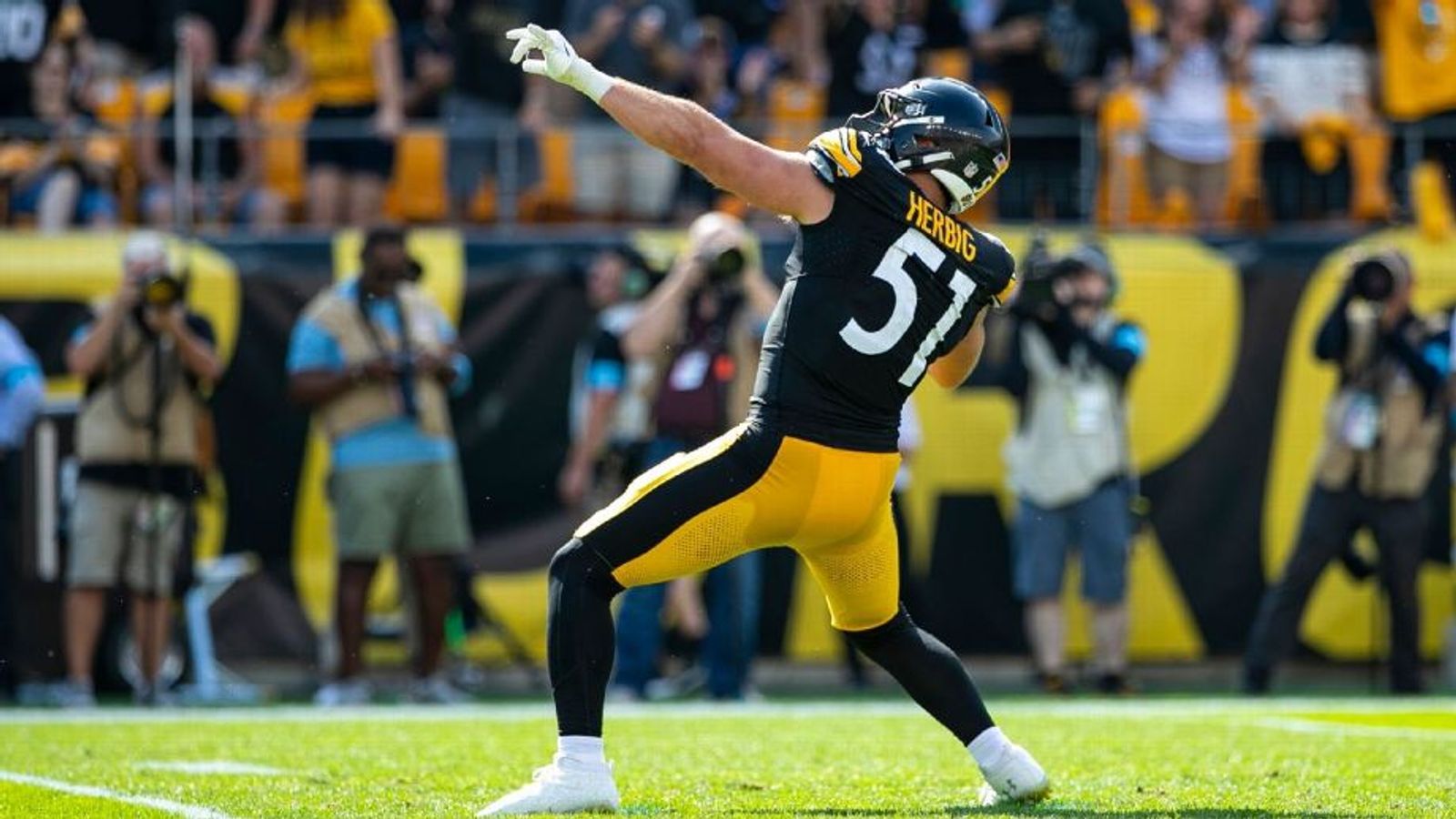 Steelers' Nick Herbig Happy To Back Making Big Plays For Pittsburgh