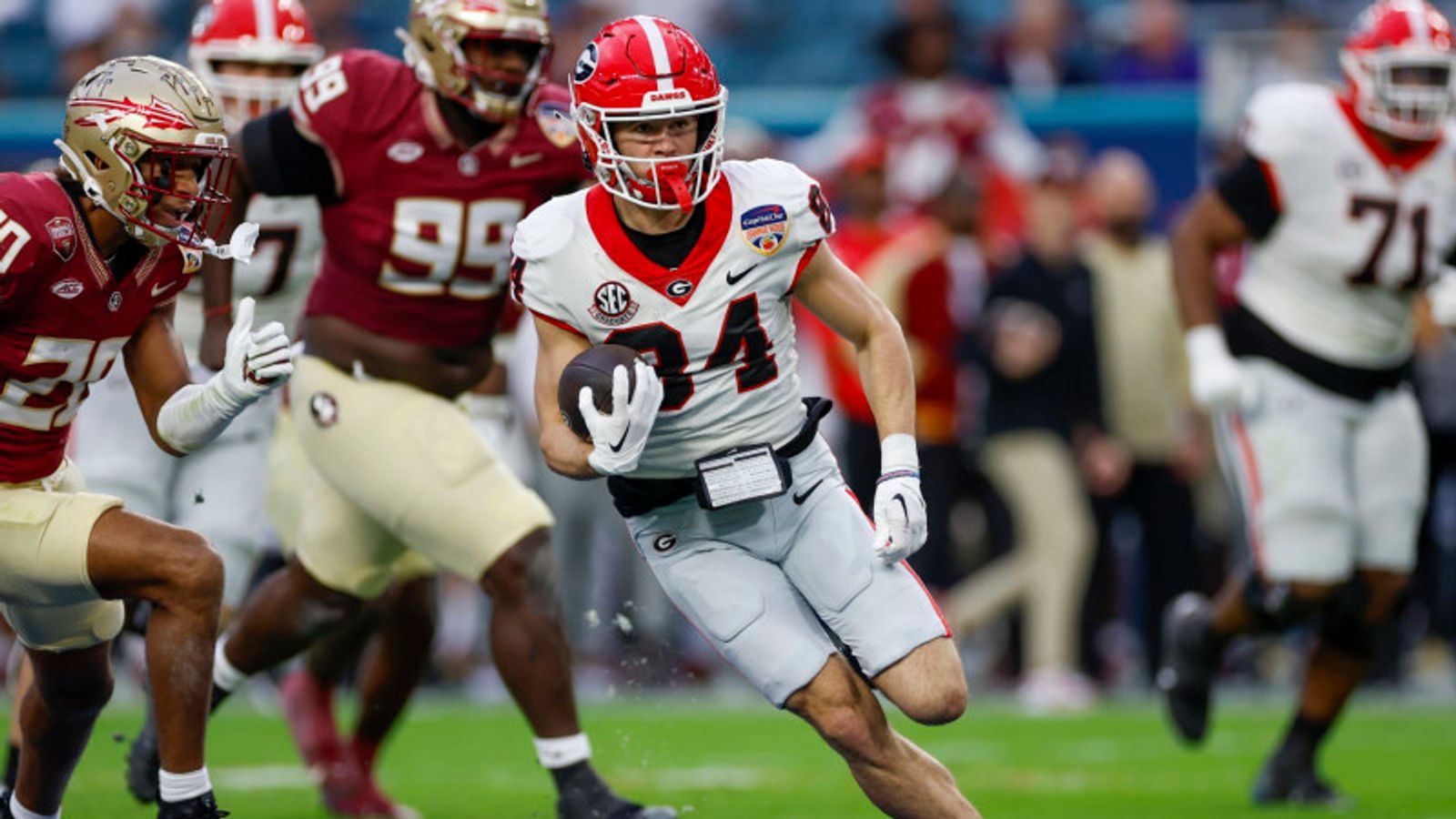 Steelers’ Round 1 Draft Strategy Might Involve Georgia WR Ladd McConkey ...