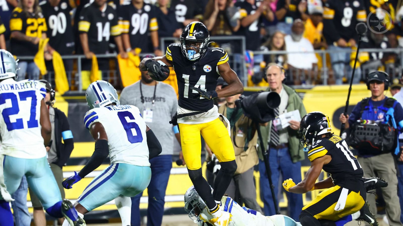 Steelers' George Pickens Broke An NFL Rule Monday After Menacing ...