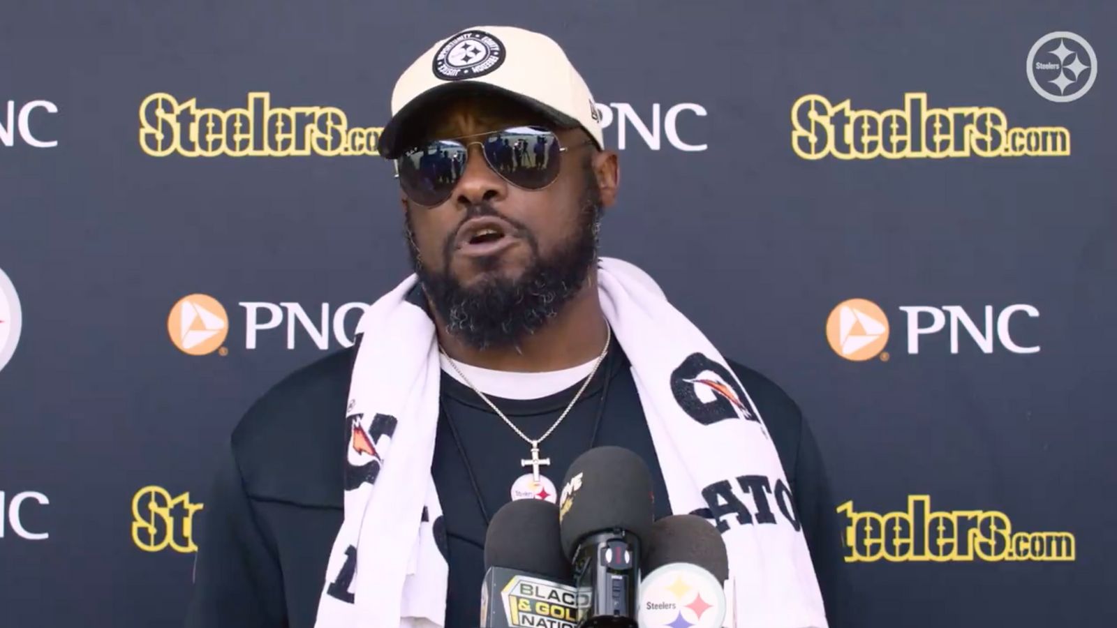 Steelers' Mike Tomlin Sets Record Straight About New OC Arthur Smith ...