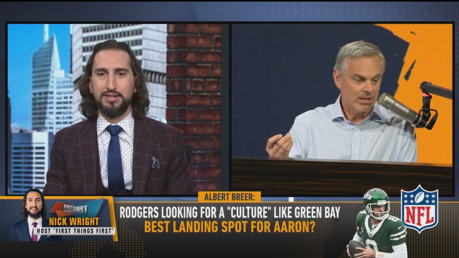 Colin Cowherd Presents Steelers With Hard Truth About Aaron Rodgers: "He's Not A Pittsburgh Guy"