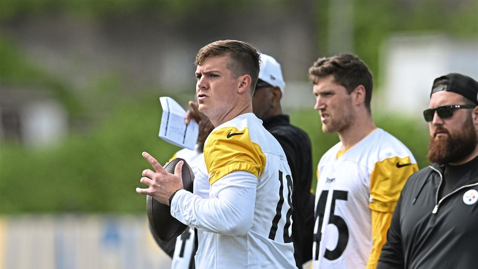 Steelers' Mason Rudolph Shares Honest First Impressions Of Rookie Will ...